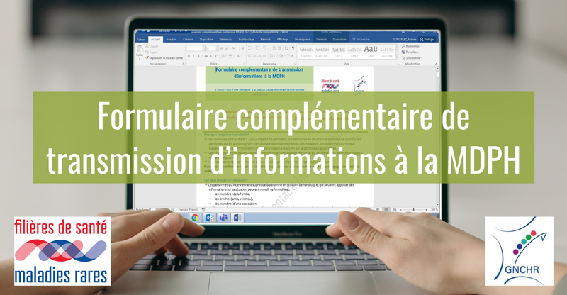 Expérimentation d'un formulaire complémentaire de transmission d ...